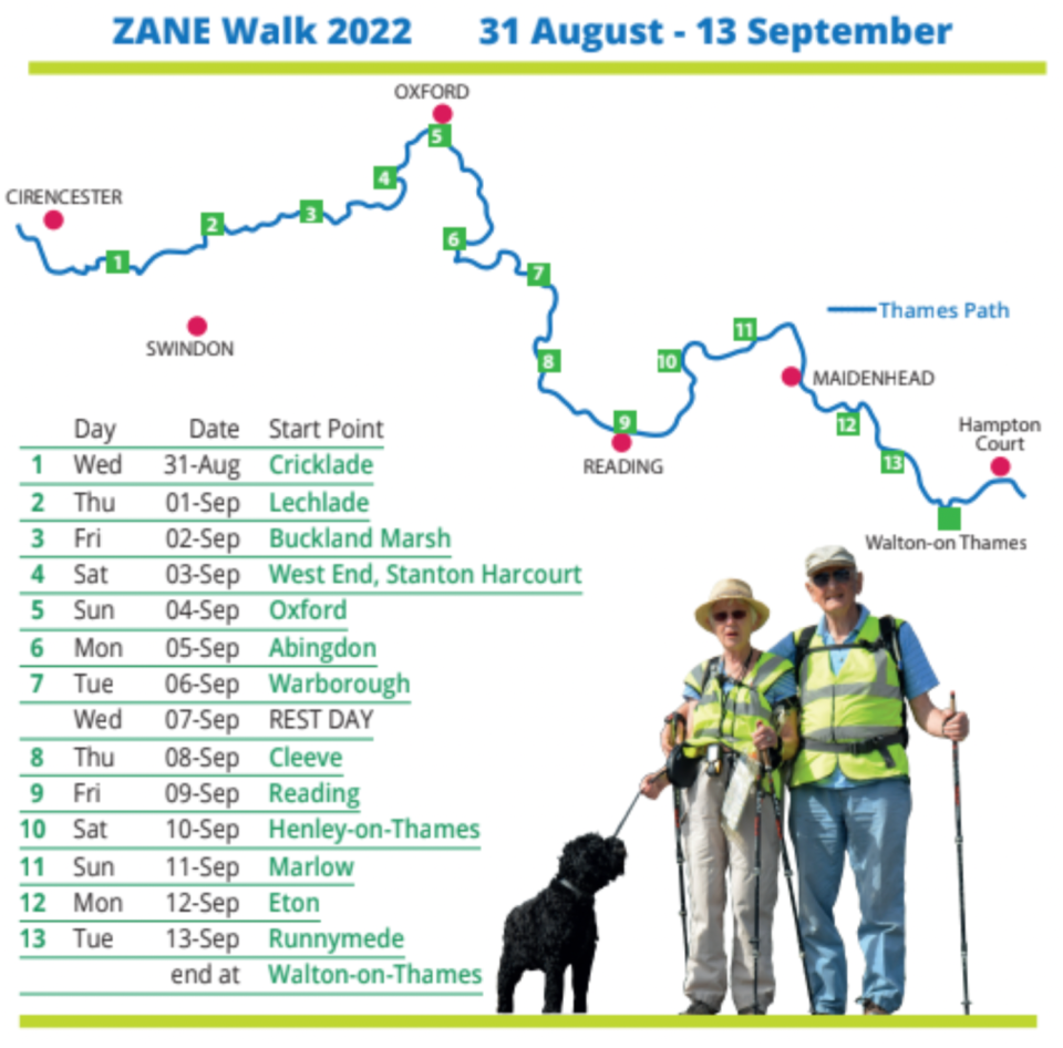 ZANE - Zimbabwe a National Emergency | Tom Benyon Walk for Zimbabwe